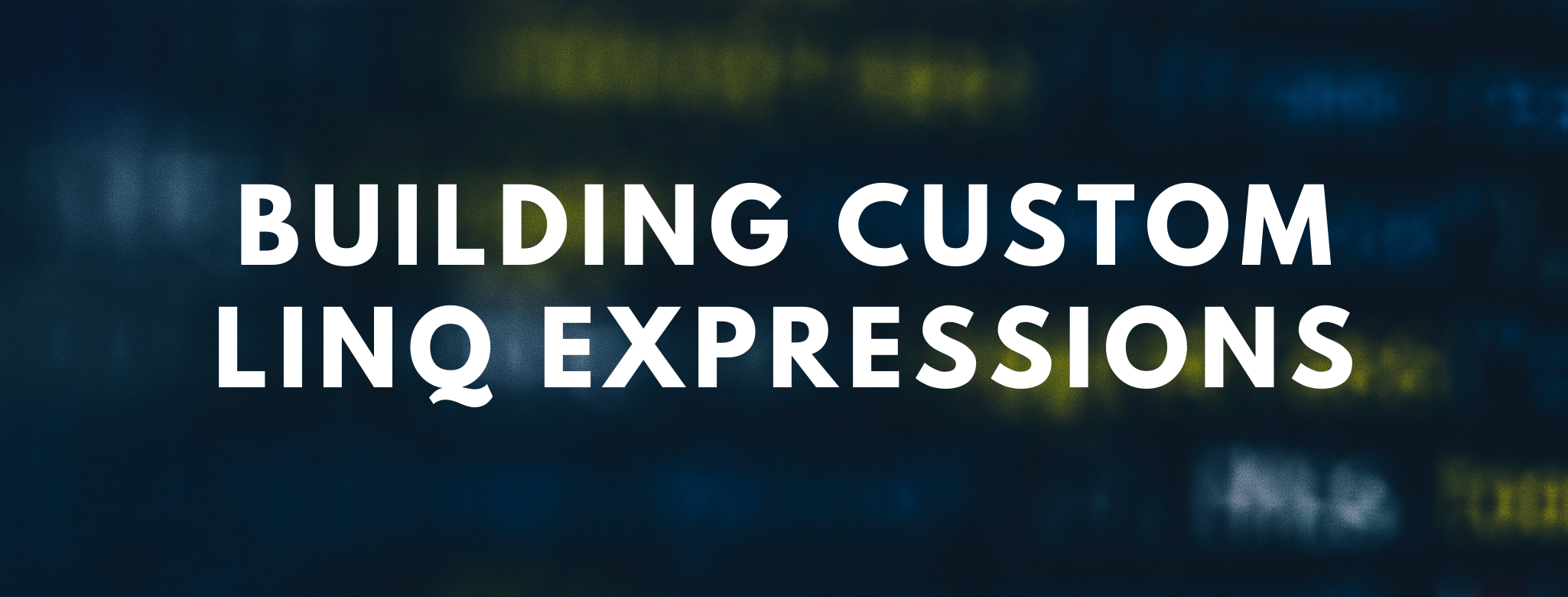 Building LINQ expressions | jacojvv.dev